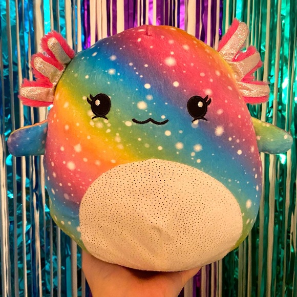 Squishmallows | Toys | 8 Galaxy Rainbow Axolotl Squishmallow | Poshmark